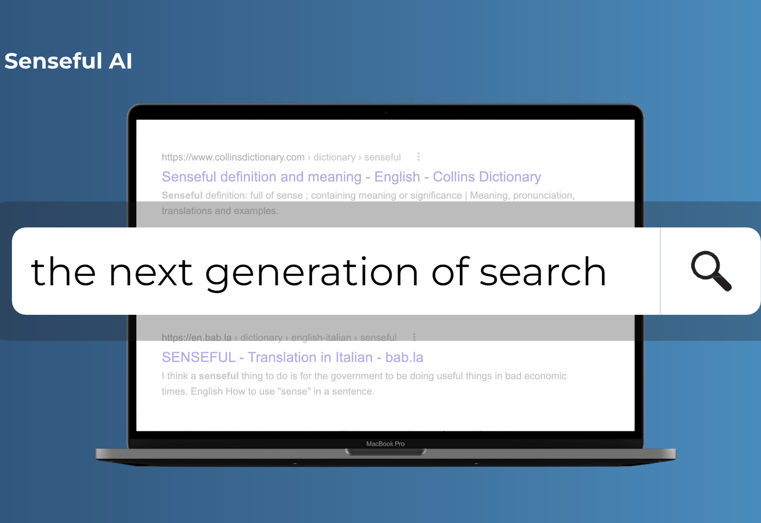 Senseful AI - 2022 Pitch Final - Semantic Search Engine
